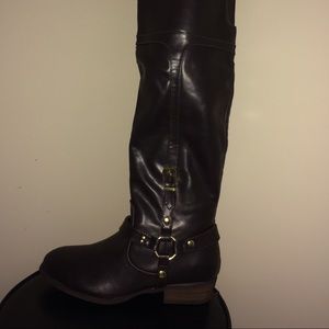 Report Signature | Shoes | New Over The Knee Report Leather Boots Size ...